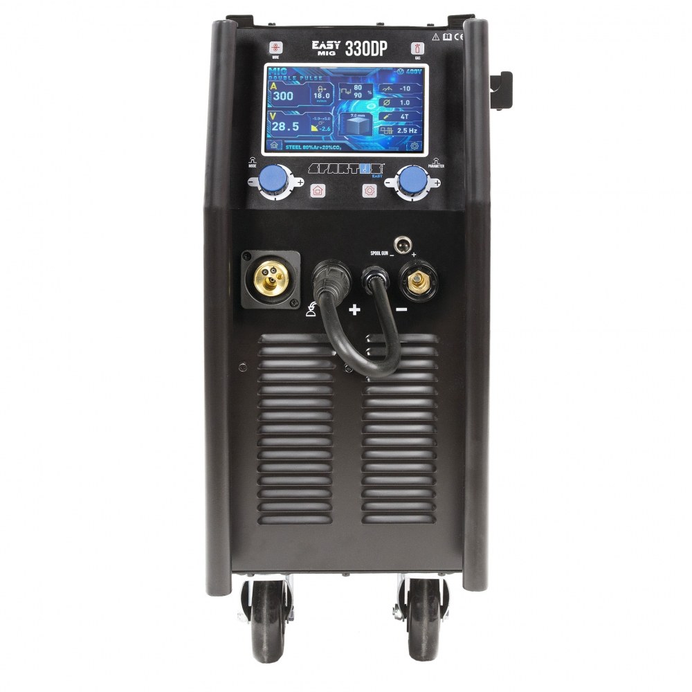 Spartus EasyMIG 330 DUAL PULSE - 300A, Aparat de sudura MIG MAG 400V ...