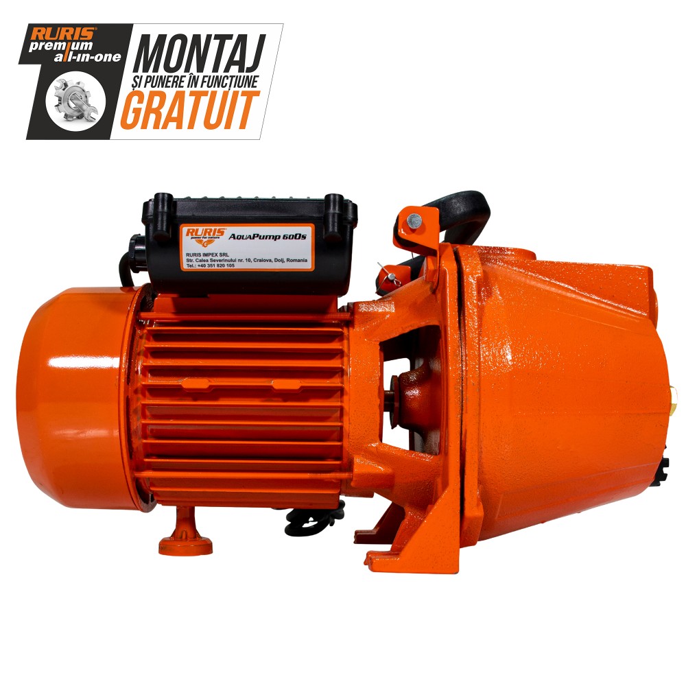 Pompa de gradina RURIS AquaPump 600 S - jet-100srg